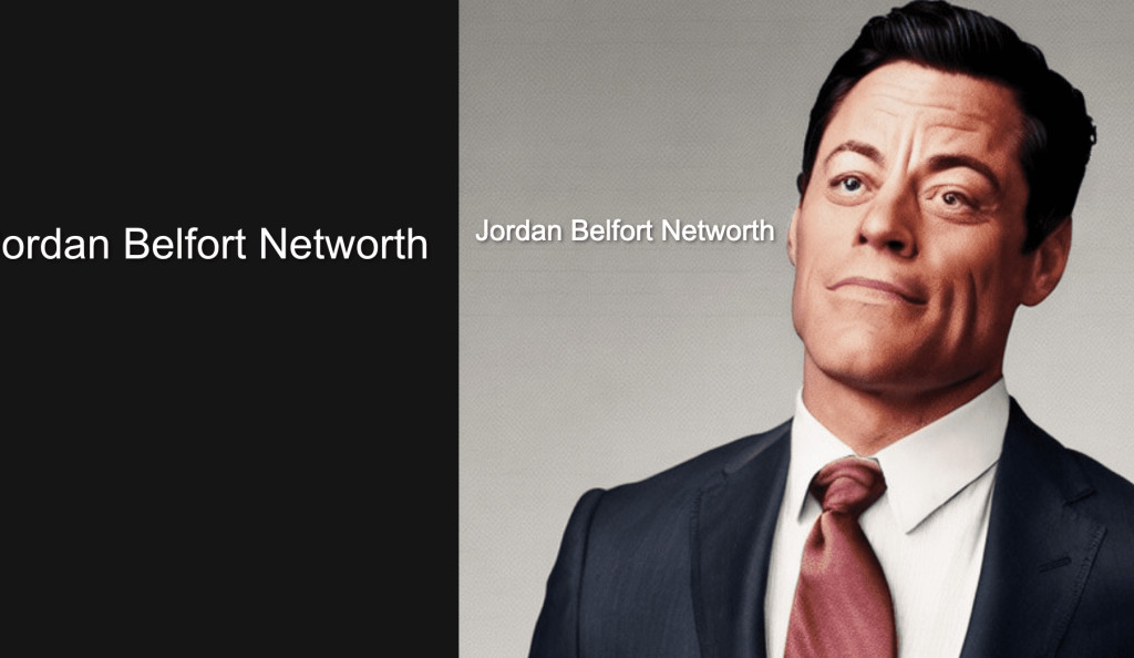 Jordan Belfort Net Worth 2024 Revealed - Universe News Network